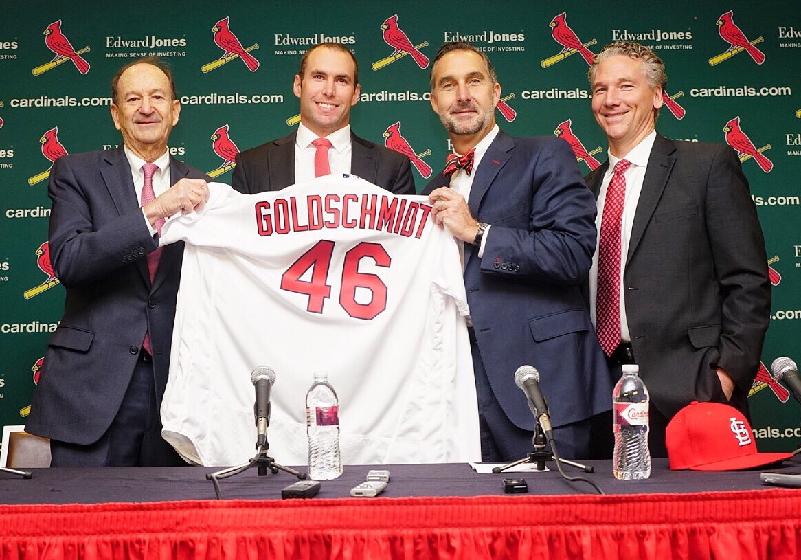 Audio: Cardinals introduce Goldschmidt at Press Conference - News from ...