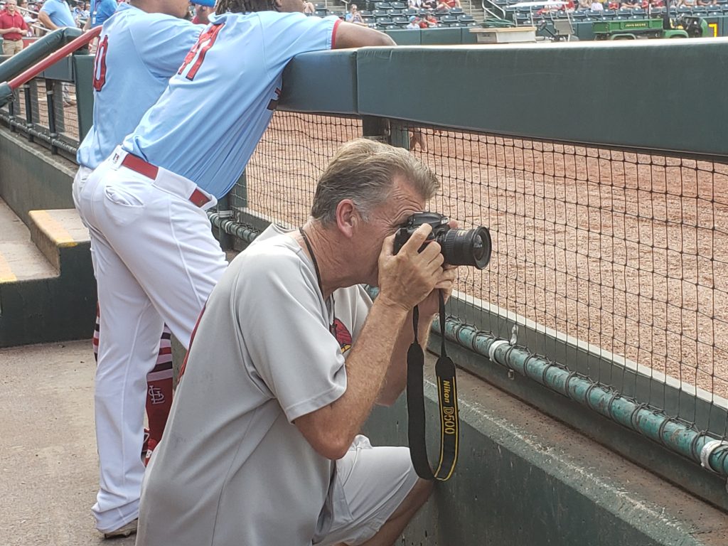 As Springfield Cardinals photographer, Mark Harrell has a "picture ...