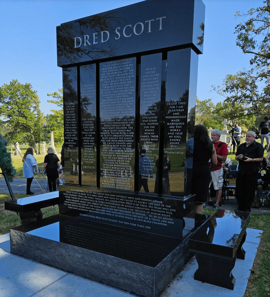 Travel: If in St. Louis be sure to see the new Dred Scott monument at ...