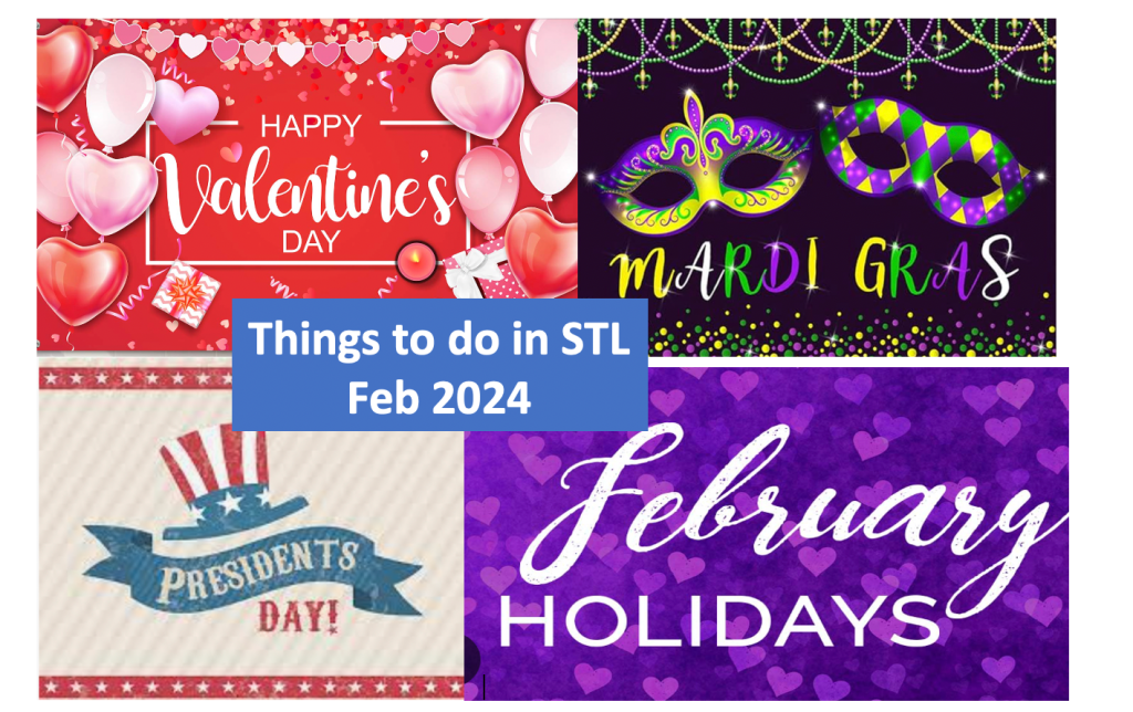 2024 February Events in St. Louis: Valentines Day, Mardi Gras; Black ...