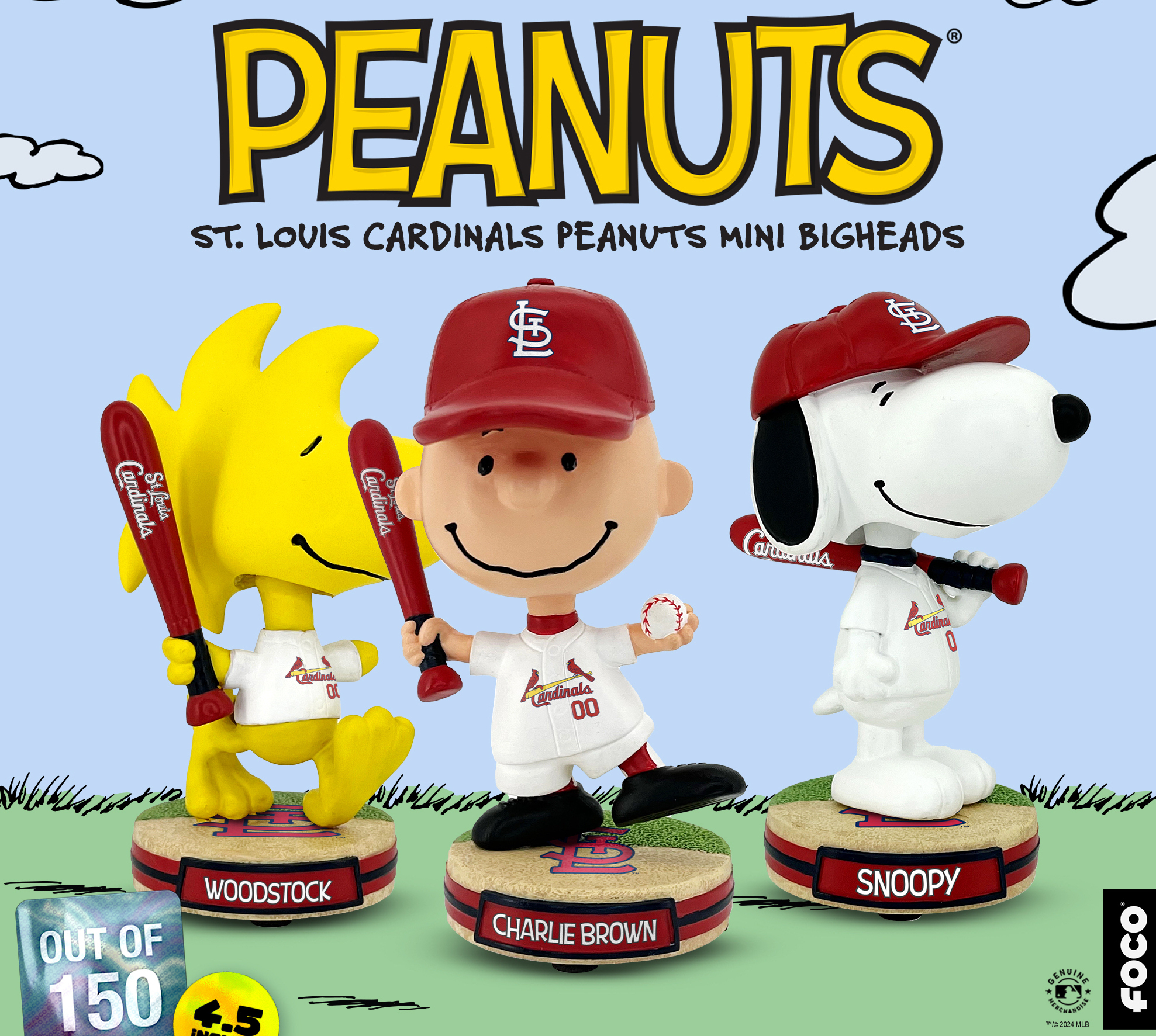 New Cardinals Charlie Brown characters now available from foco - News ...
