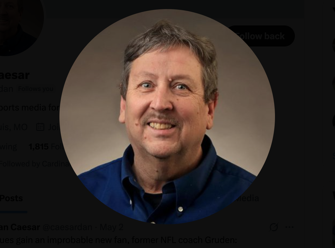 Good luck to Dan Caesar as he retires from the Post-Dispatch; but he's ...