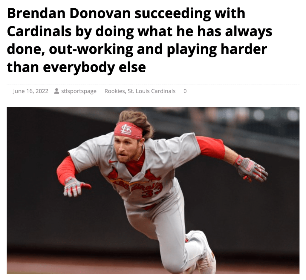 Brendan Donovan set to represent Cardinals in All-Star Game - News from ...