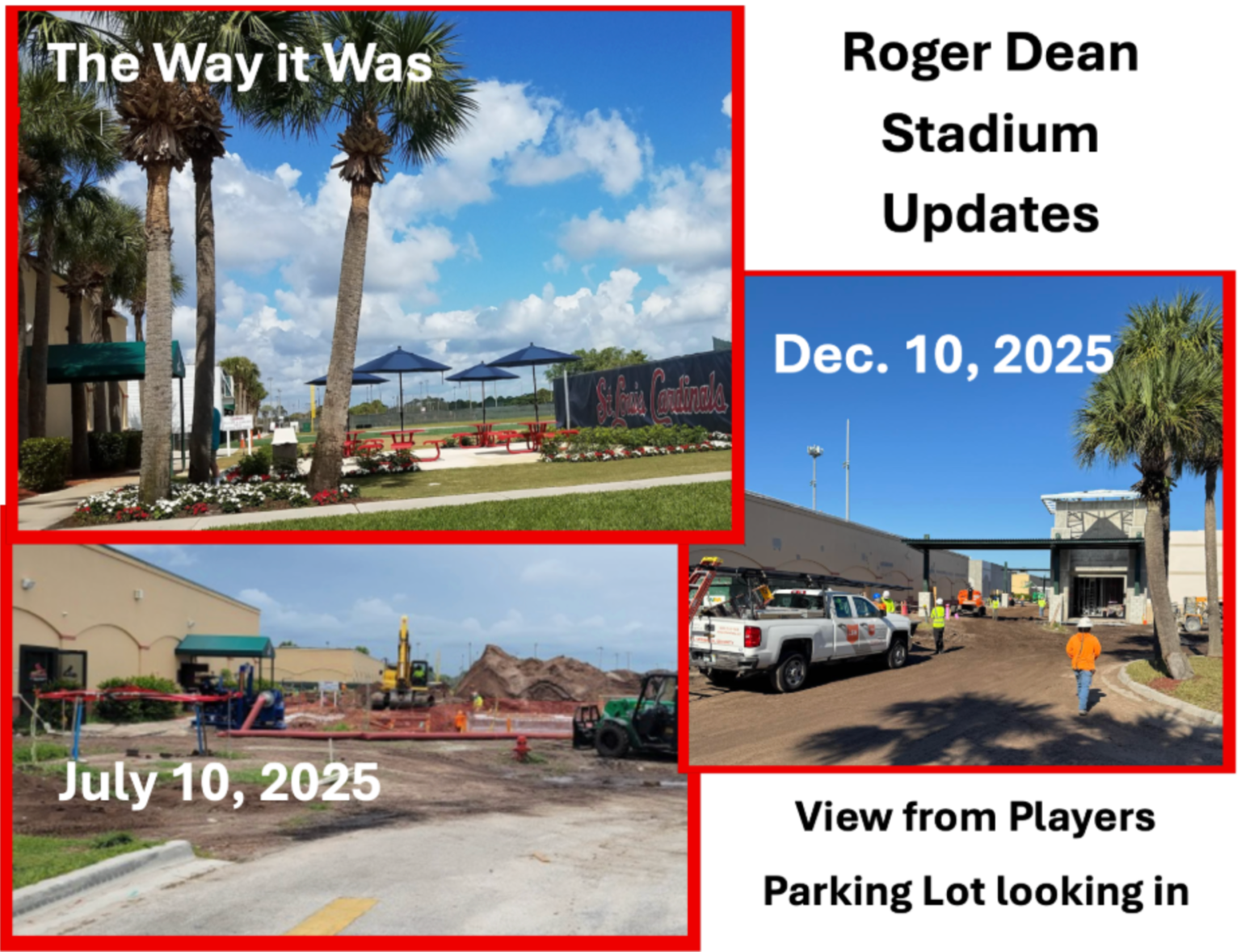 Update on Roger Dean Stadium Construction February 9, 2026 - News from ...