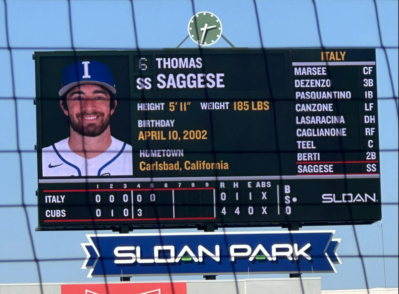 World Baseball Classic exhibition action is underway, Saggese helps ...