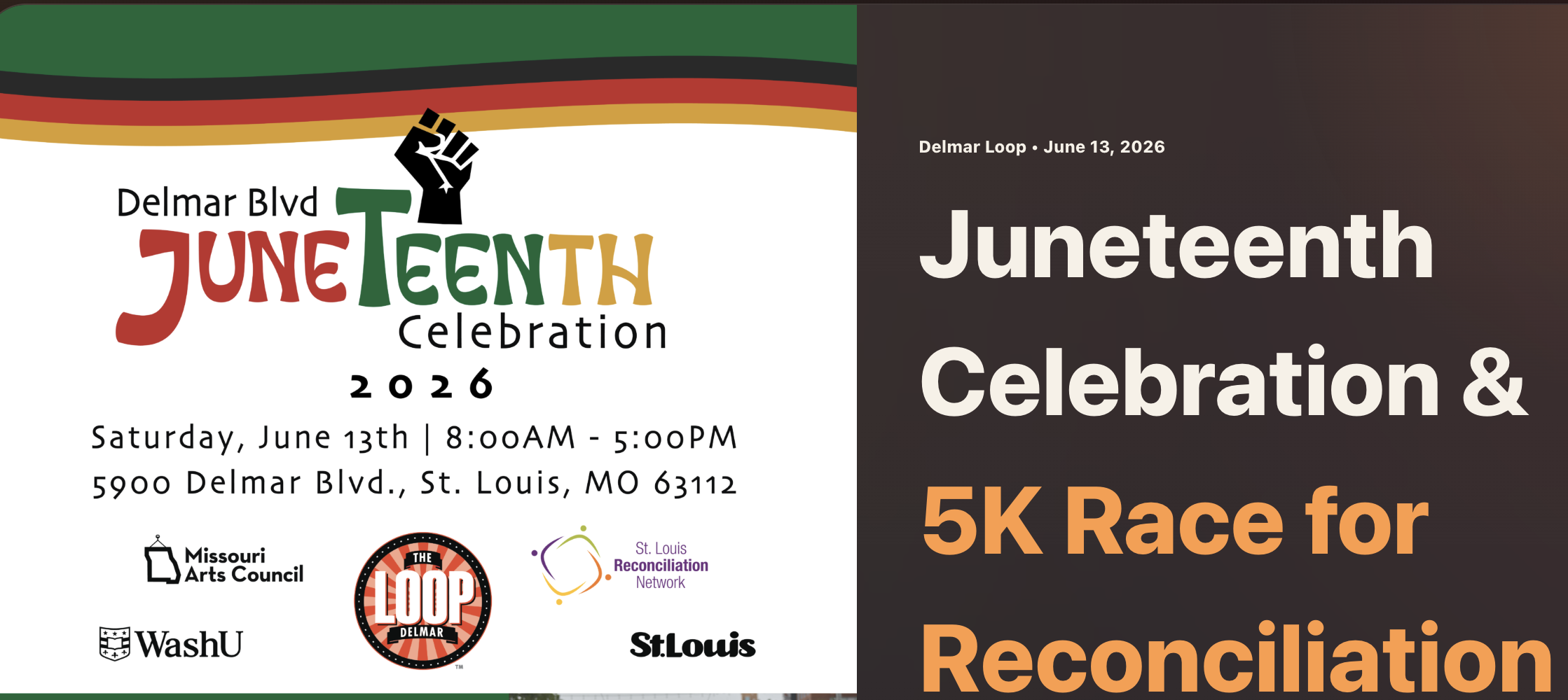 Race for Reconciliation with Delmar Loop Celebrates Juneteenth; find ...